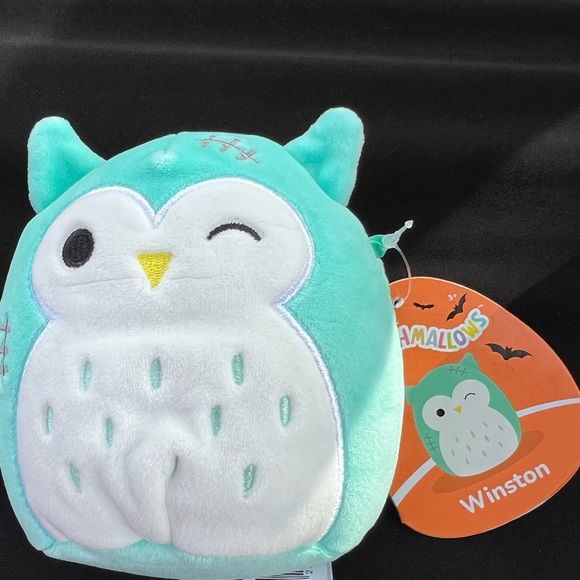 Squishmallows | Toys | Squishmallow Winston The Owl Frankenstein Zombie ...